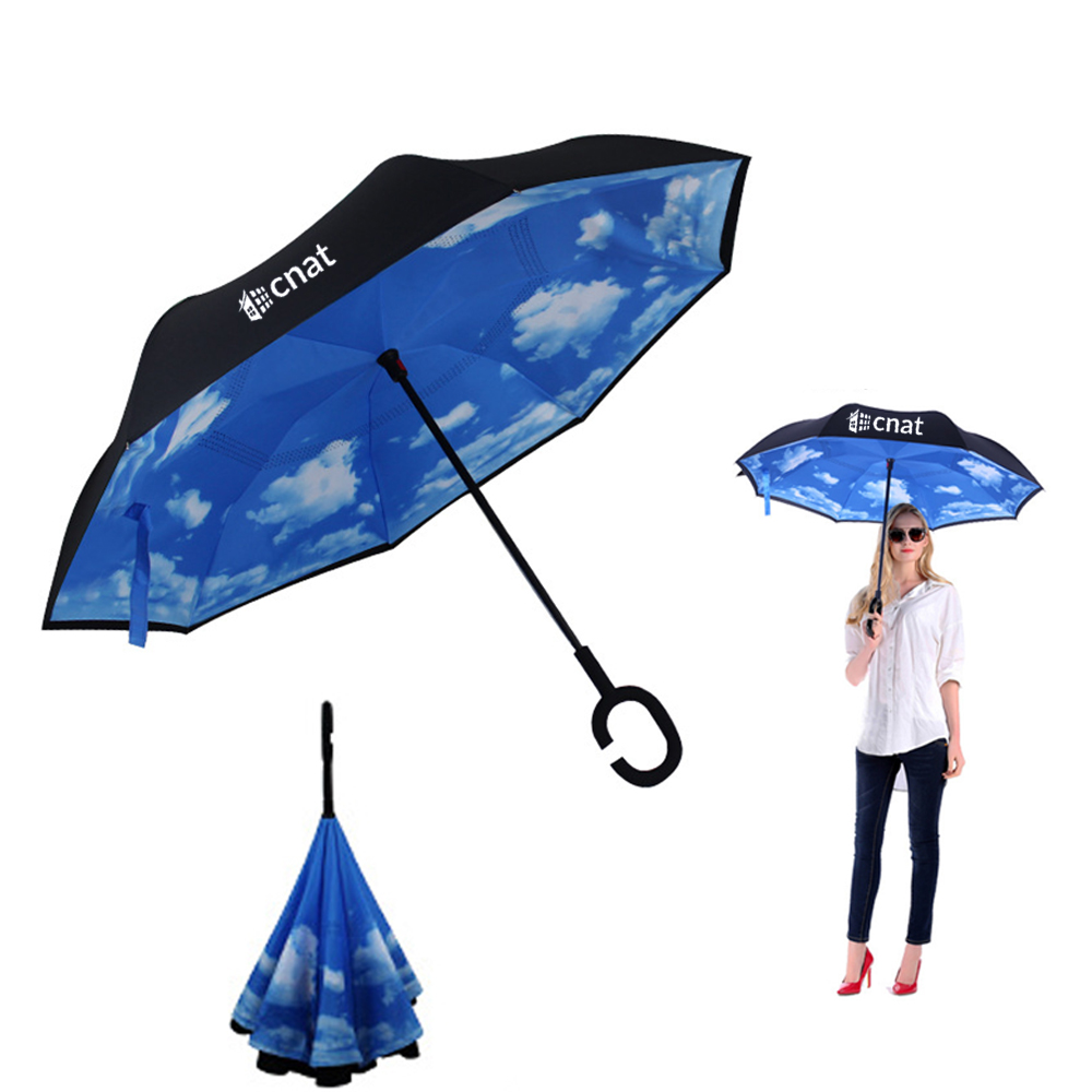 Inverted Umbrella with C-Shaped Handle,Umbrella & Raincoats